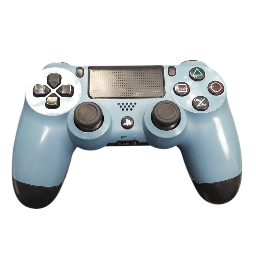 Pre-owned Sony PlayStation 4 DualShock Wireless Controller (Light Blue ...